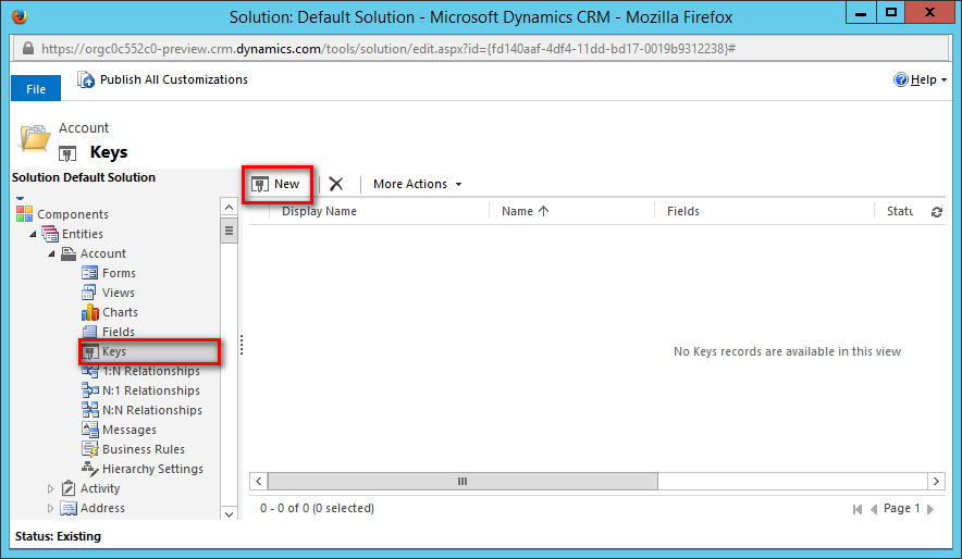 New CRM SDK Feature - Alternate Keys