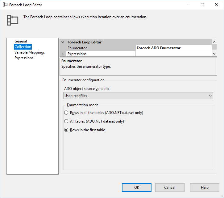 Read and Load Data Files Iteratively from a Storage Location