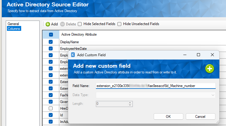 Working with Custom Attributes in Azure Active Directory using KingswaySoft
