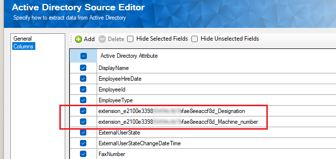 Working with Custom Attributes in Azure Active Directory using KingswaySoft
