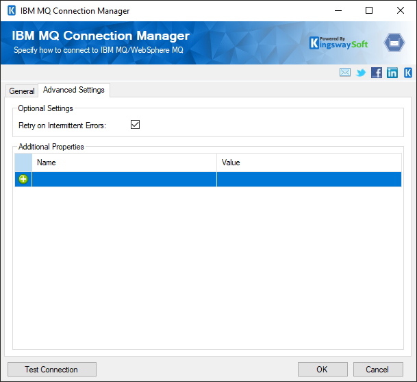 Help Manual - IBM MQ Connection Manager - KingswaySoft