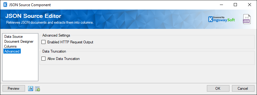 Help Manual - JSON Source - SSIS Productivity Pack
