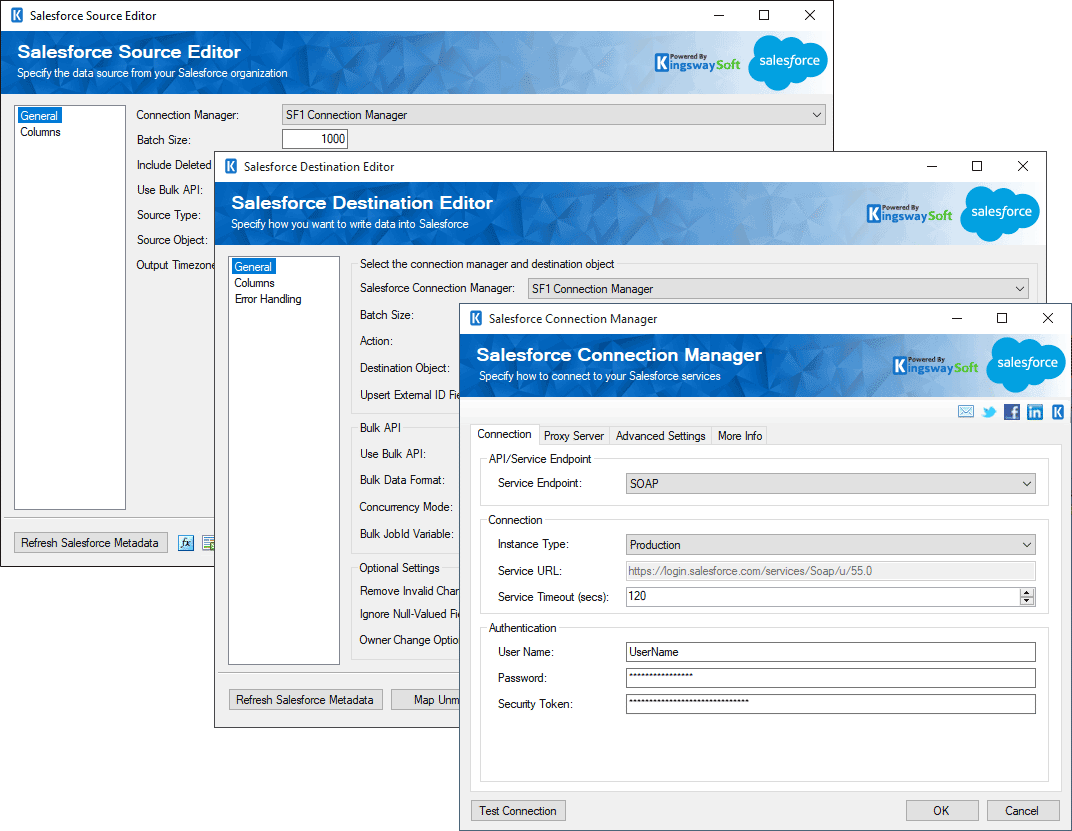 SSIS Integration Toolkit for Salesforce - KingswaySoft